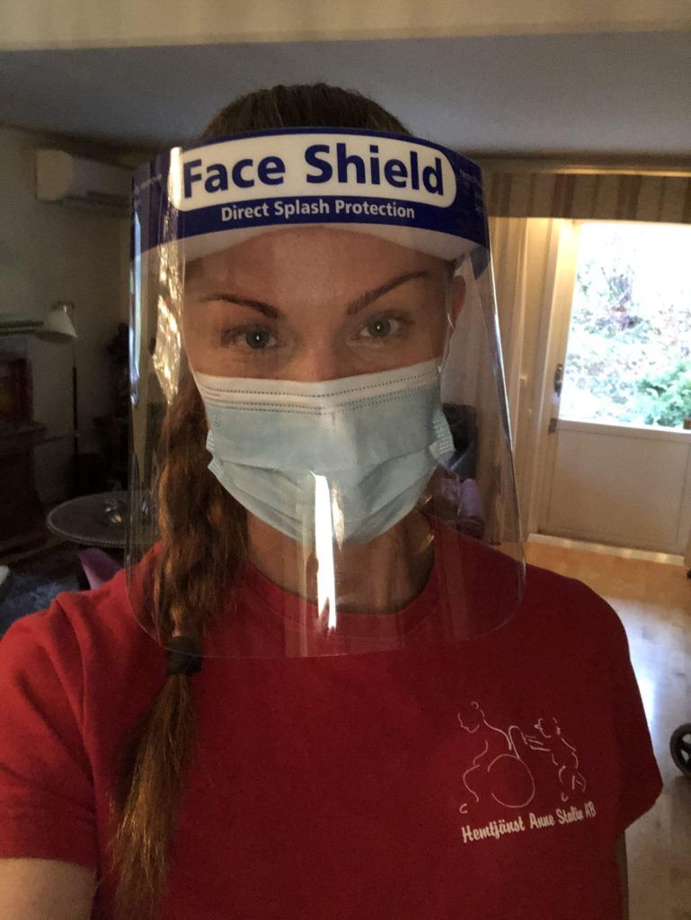 Linda Thelenius jobb på hemtjänsten | Tramsfrans